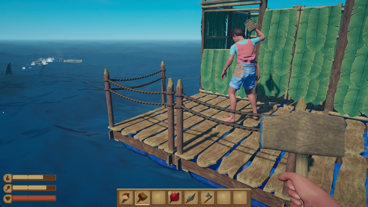 Live Stream Game RAFT!!! Game Co-op sinh tồn lụm rác trên biển ^^ - YouTube
