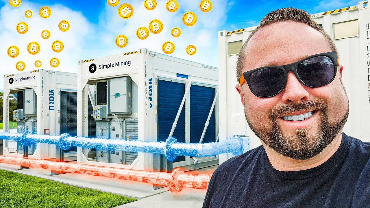Inside Look at Simple Mining's Bitcoin Mining Empire! - YouTube