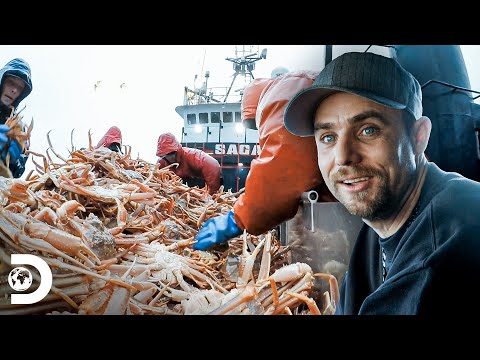 El Saga sale a pescar 3.600 kilos de cangrejos en 4 horas | Pesca Mortal | Discovery Latinoamérica