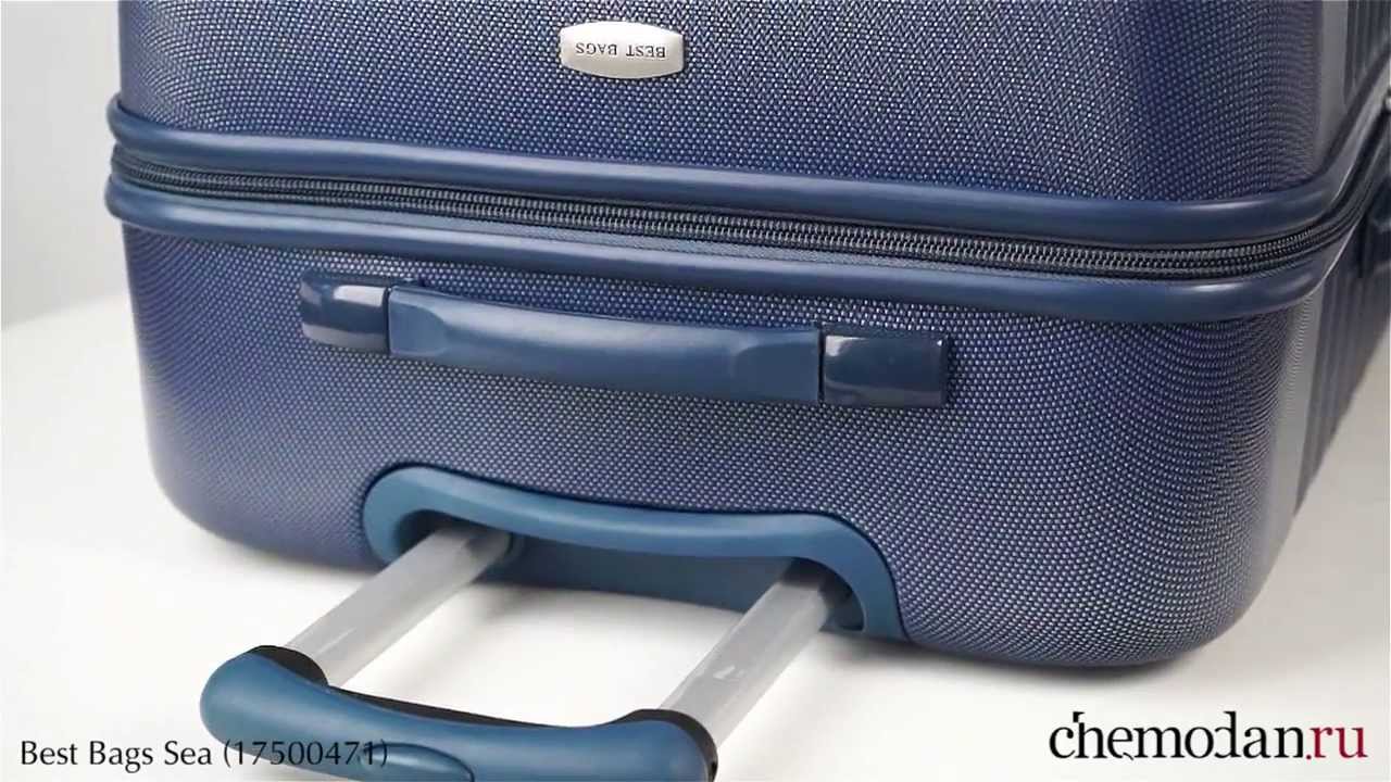 Чемодан Best Bags Sea 17500471 - YouTube