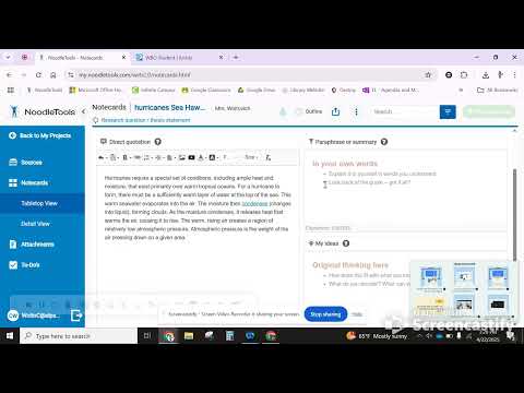 Note Taking-Extreme Weather - YouTube