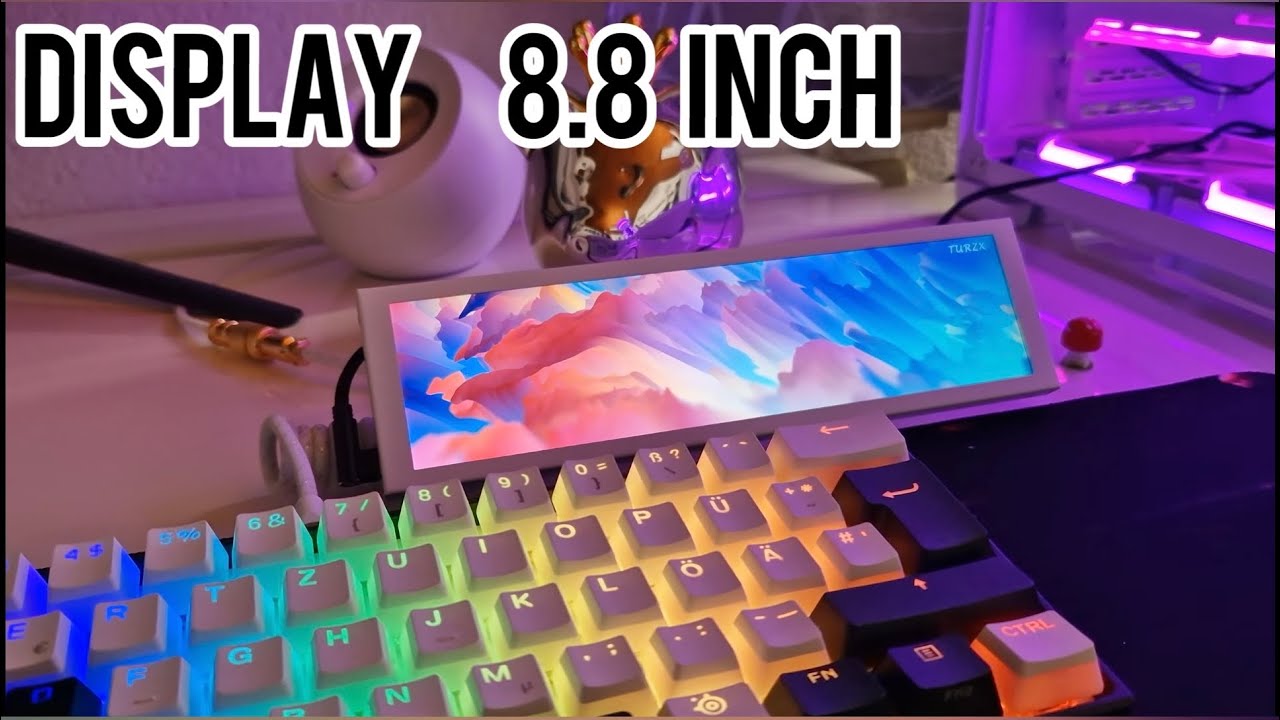 Turzx 8.8 inch HDMI display - YouTube