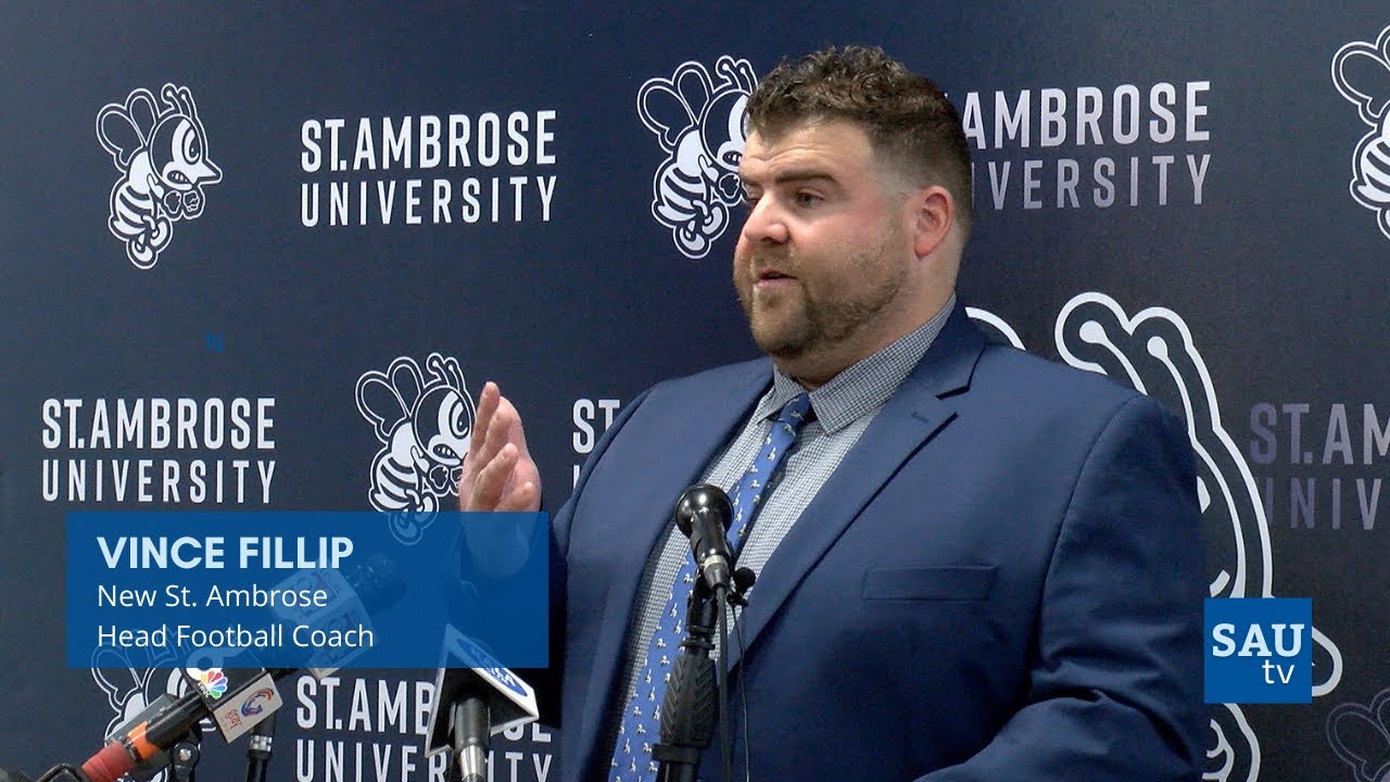 Vince Fillipp named new SAU Head Football Coach - YouTube