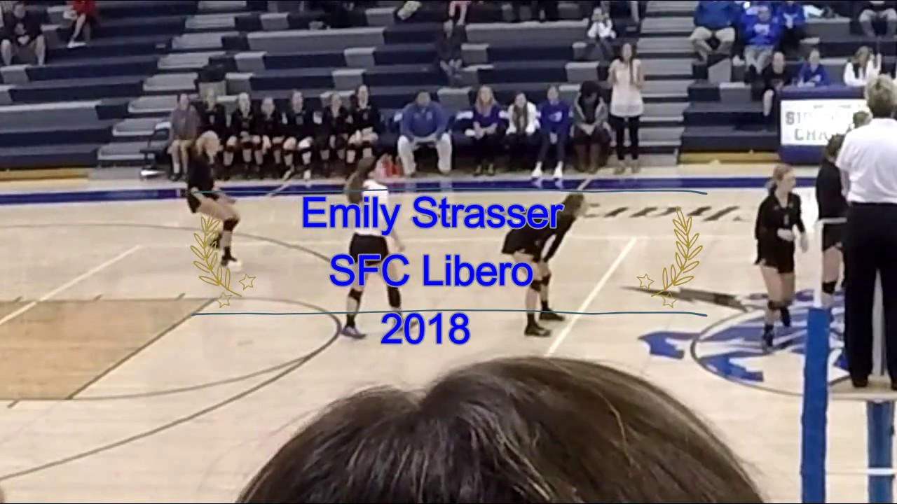 Emily Strasser 2018 Libero Game Highlights - YouTube