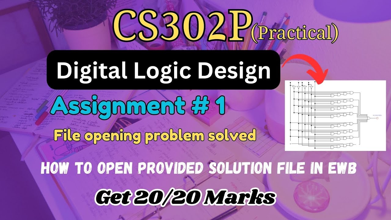 CS302p assignment no1 file opening method in EWB | VU HELP CENTER - YouTube