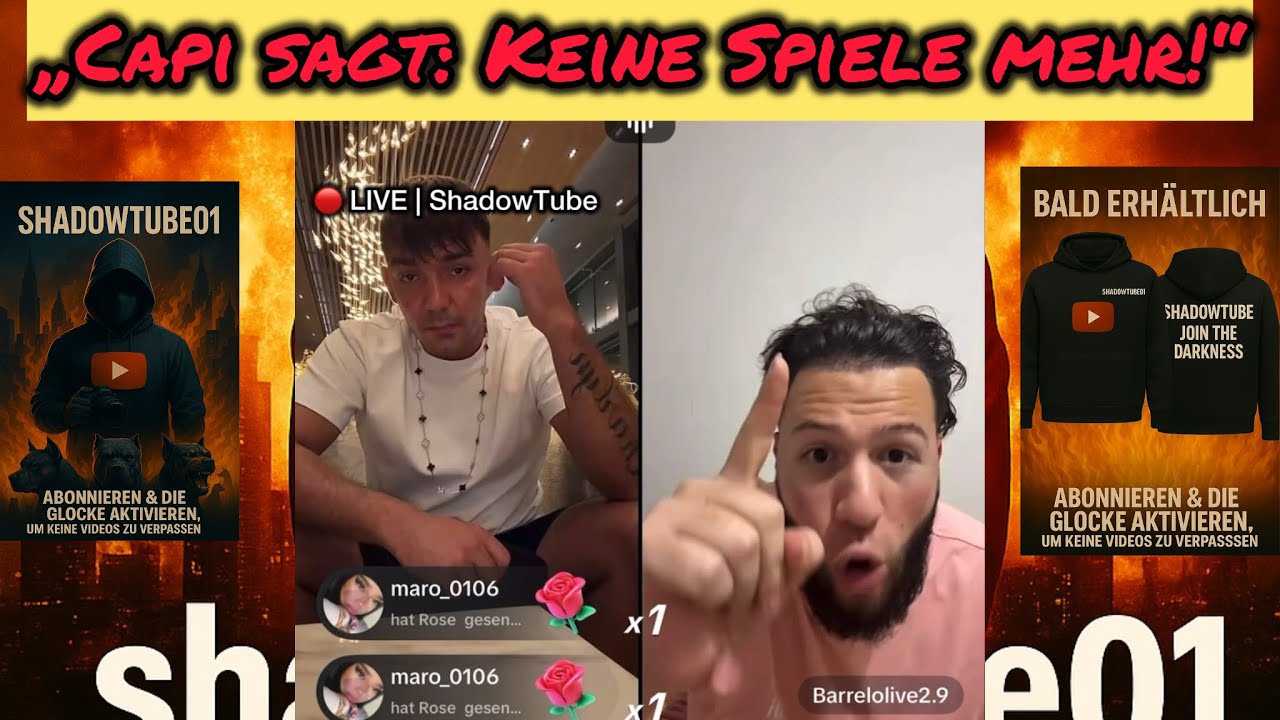 🔴 LIVE | Capital Bra trifft wieder auf BARRELO – doch diesmal hat Capi ...