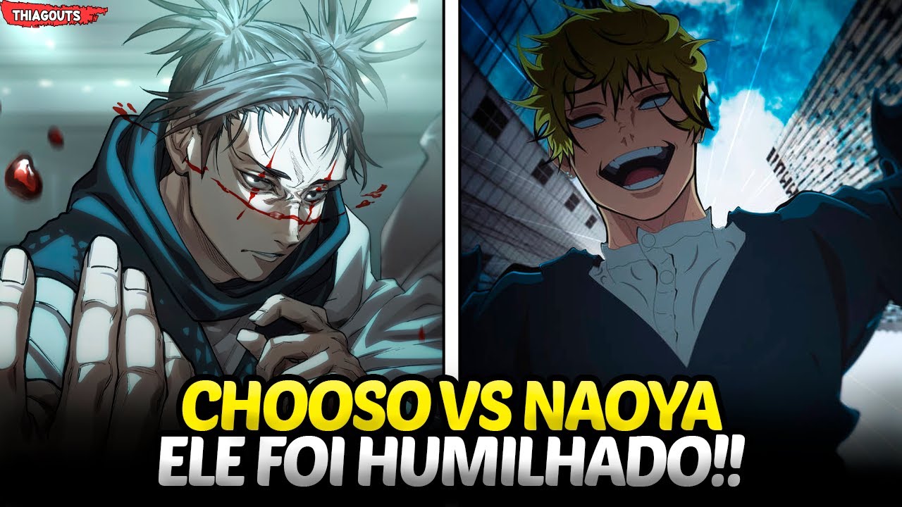 CHOOSO VS NAOYA ZENIN. VEJA COMO FOI A BATALHA COMPLETA | JUJUTSU ...