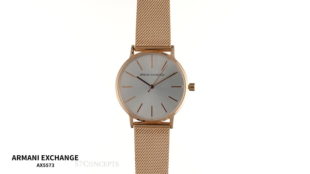 Armani Exchange AX5573 Lola • Zegarek damski - YouTube