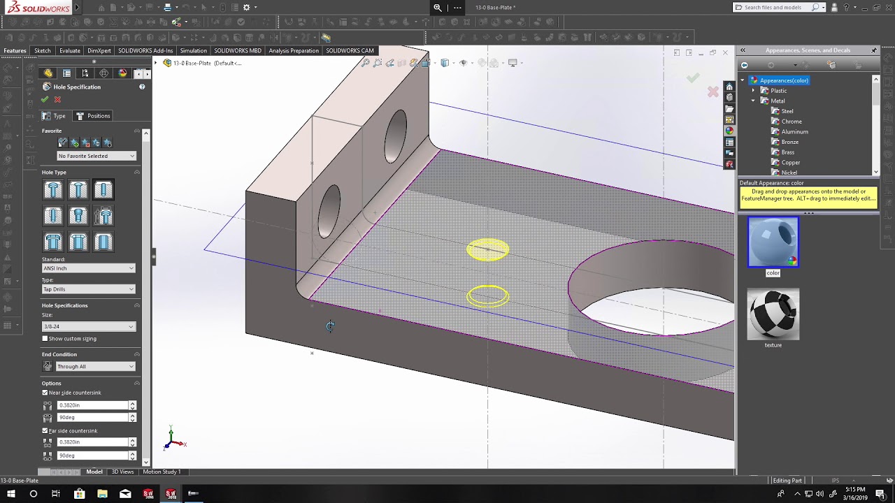SolidWorks: Assemblies - YouTube