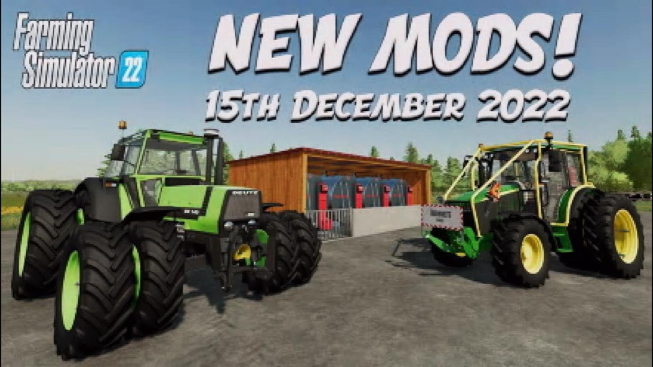 FS22 | NEW MODS! (Review) Farming Simulator 22 | PS5 | 15th Dec 2022 ...