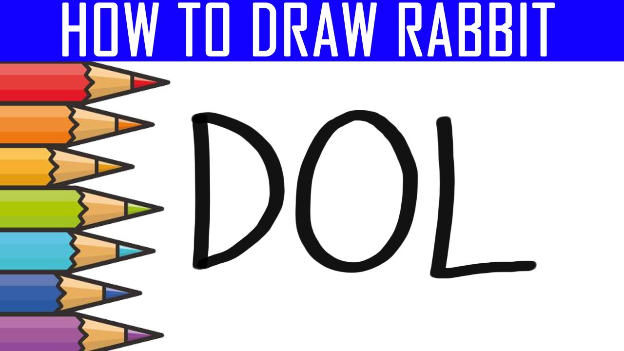 How to draw rabbit drawing easy | Step by Step - YouTube