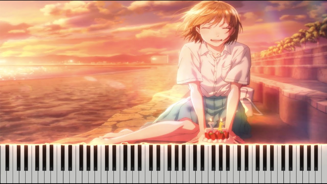 Blue Box Episode 15 OST - Happy Birthday [Piano Tutorial + sheet] - YouTube