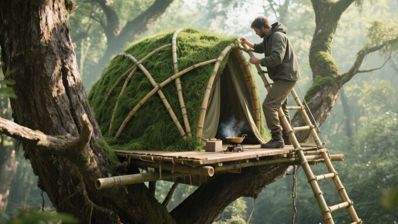 A Suspended Forest Nest You’ve Never Seen Before - YouTube
