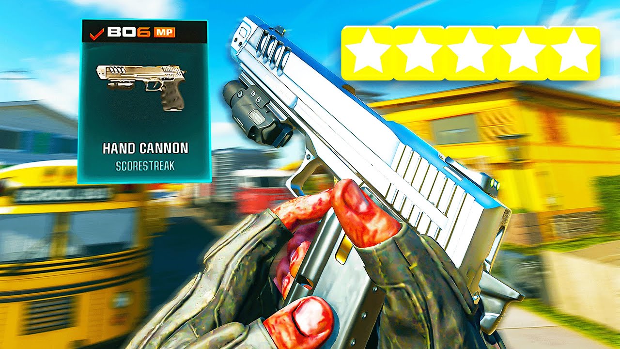 the NEW HAND CANNON is really UNFAIR in Black Ops 6. - YouTube