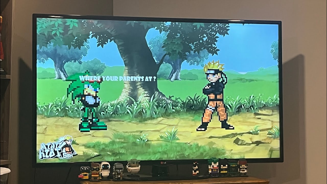 Charsonic reacts to Mini Riot Chapter3: ScourgevsNaruto Sprite ...