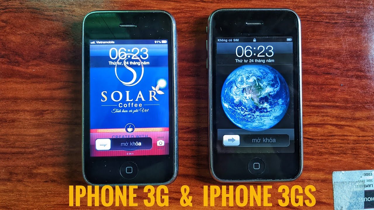 So sánh iPhone 3G và iPhone 3GS ở năm 2023 | Compare iPhone 3G and ...