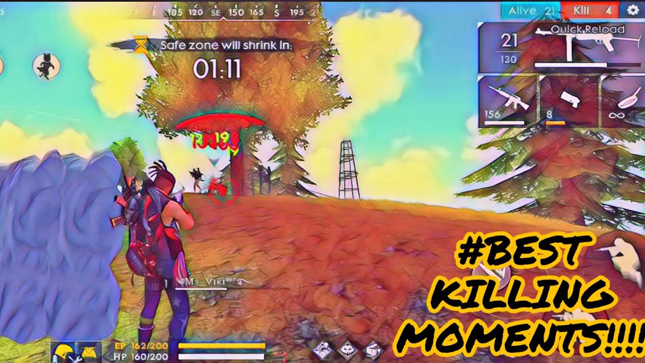 FREE FIRE killing moments!!!! - YouTube