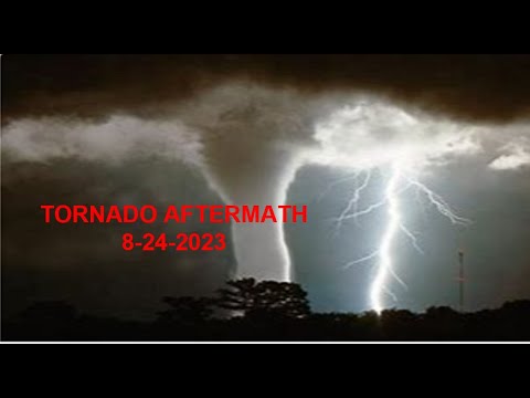 Tornado Aftermath - West MI 8-25-2023 I Venus' 1st Time Tornado ...