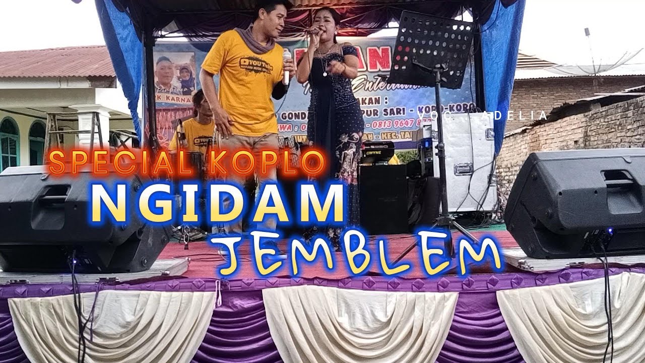 MAS DAYU Ft RIVI || NYIDAM JEMBLEM CAMPUR SARI BY MAULANA MUSIC GONDANG ...