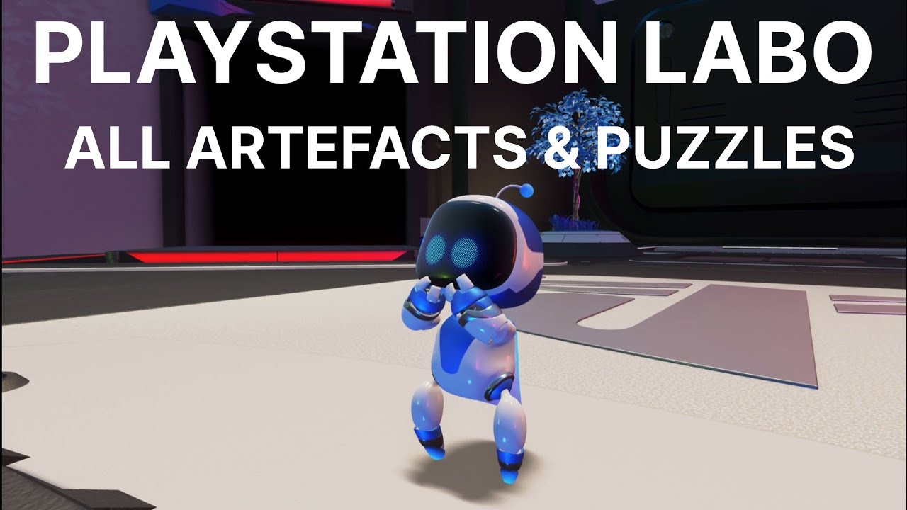 Astro’s Playroom PlayStation Labo All Artifacts & Puzzles | 100% ...
