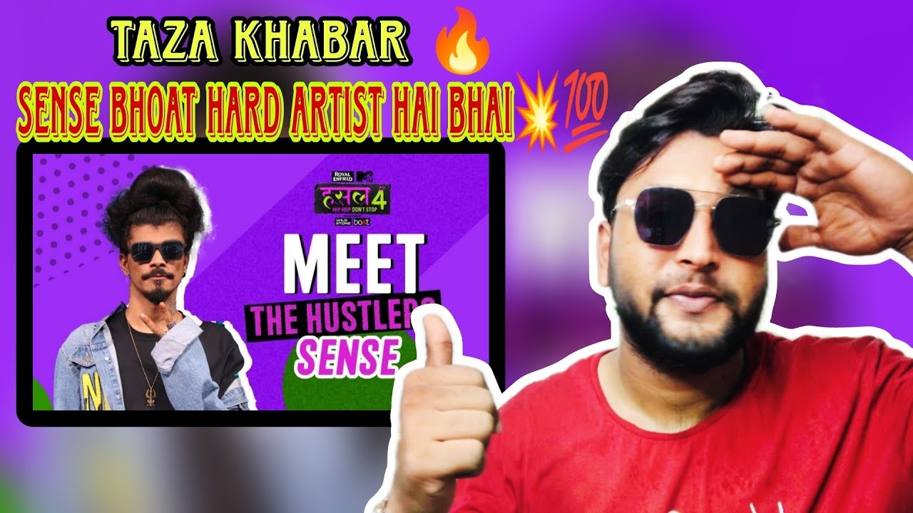 React To: Taza khabar | Sense |(MTV Hustle 4) #mtvhustle4 #sense ...