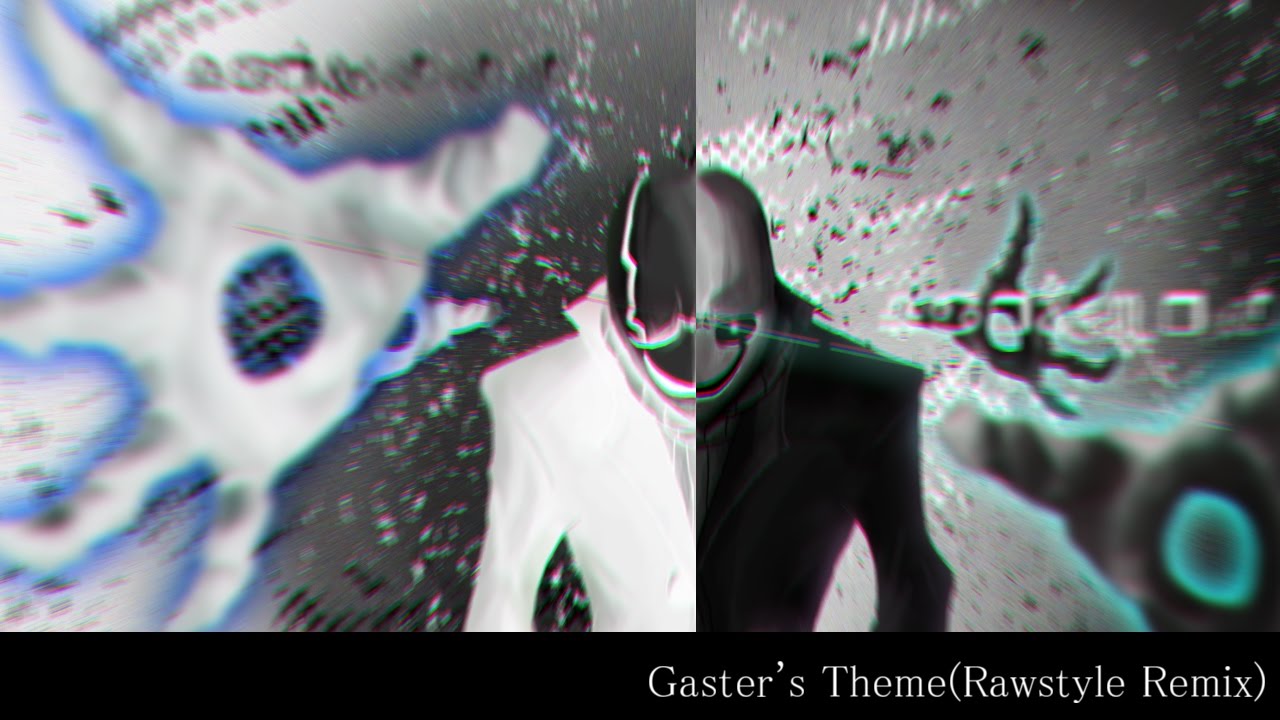 【undertale】Gaster's Theme(Rawstyle Remix)【アレンジ】 - YouTube