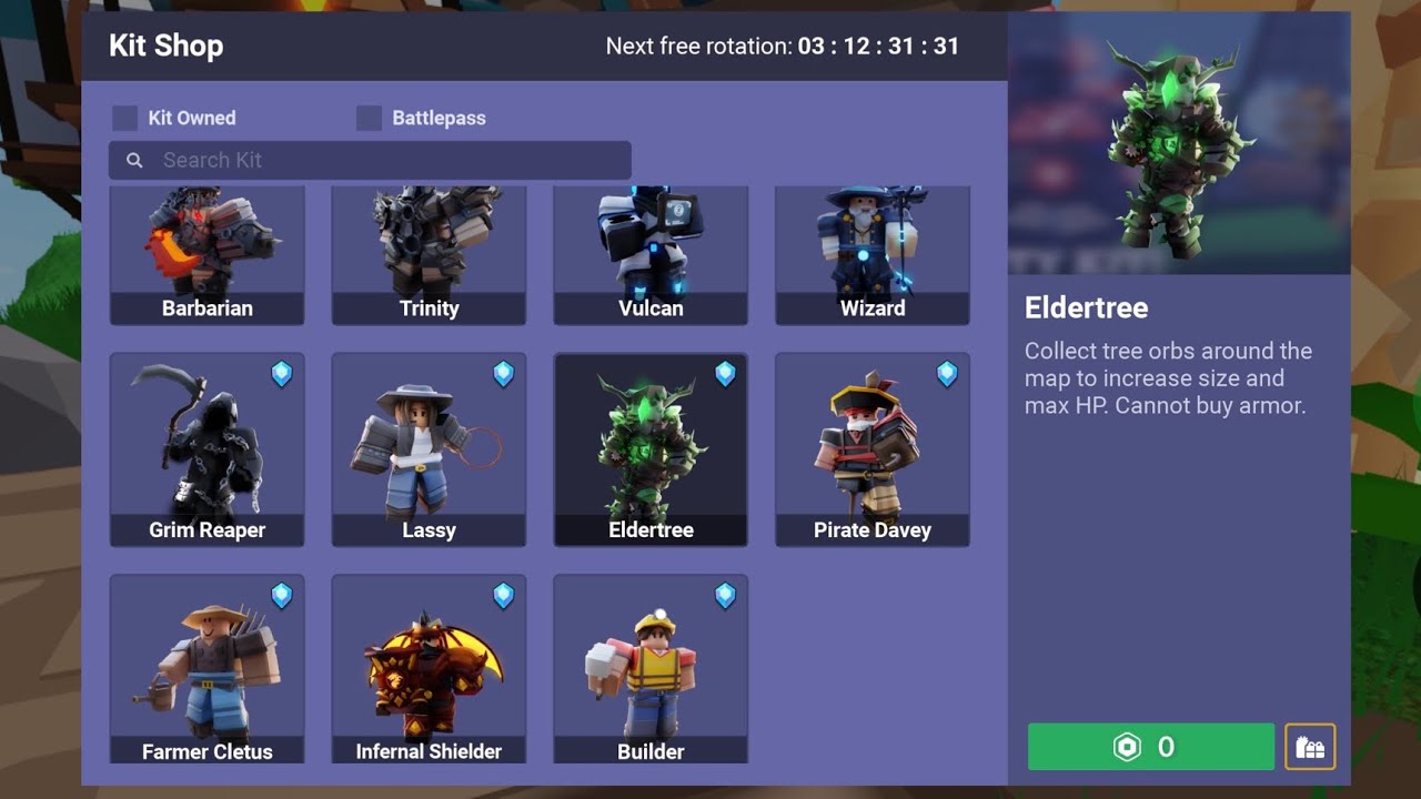 How to get free Elder Tree kit in roblox bedwars - YouTube