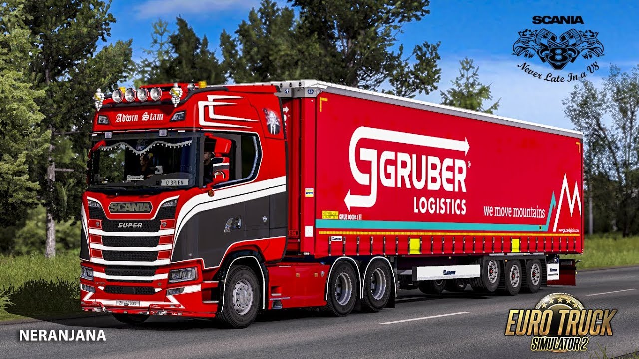 Scania Sneepels V8 Sound Next Gen Scania & Scania R ETS 2 [1.33] - YouTube