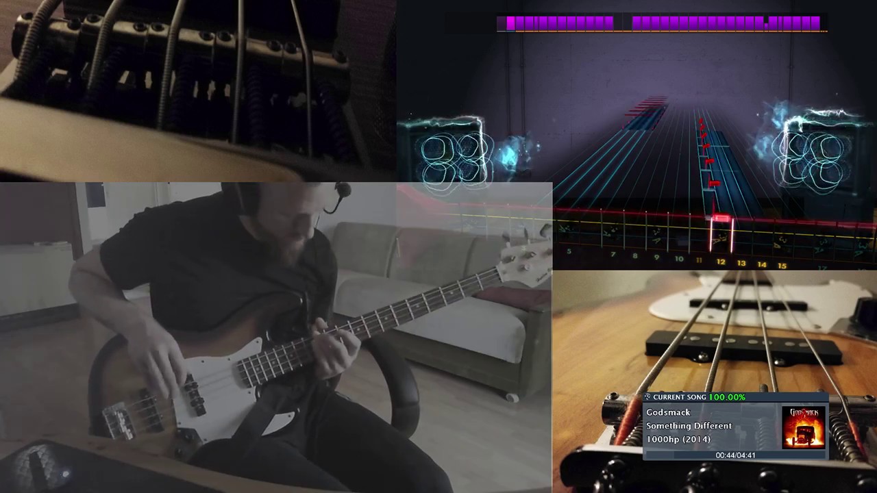 Rocksmith 2014 E-Bass (Godsmack - Something Different) - YouTube