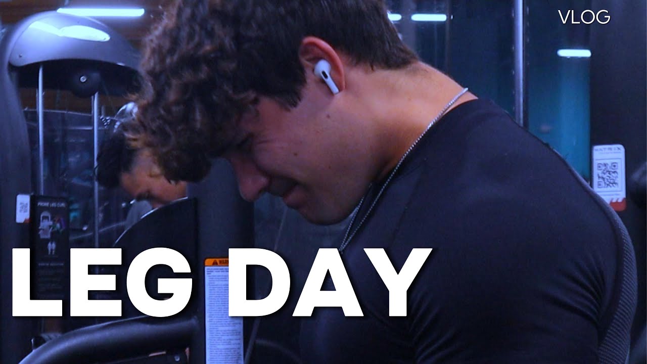 CRAZY LEG DAY(DAY 15/75 HARD) - YouTube