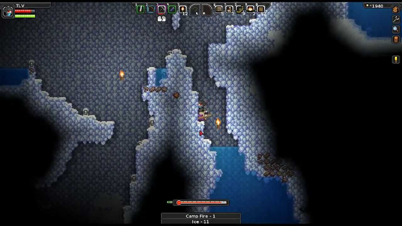 [ Starbound ][ Episode: 11 ] Hi tech safe house hidden in the ice biome ...