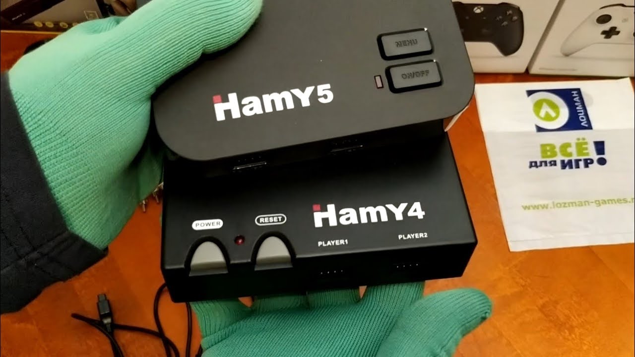 Обзор | Hamy 5 и Hamy 4 сравниваем две игровые приставки | lozmangames ...