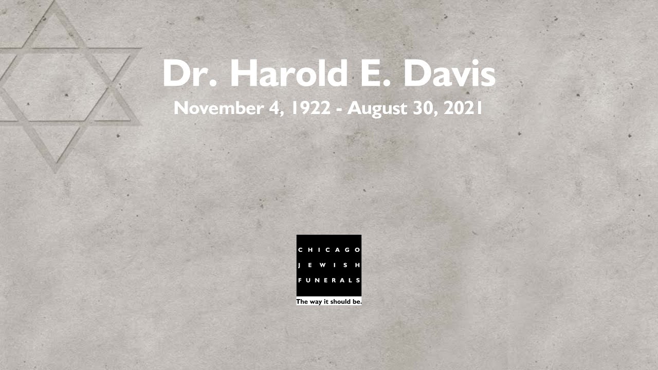 Dr. Harold E Davis - YouTube
