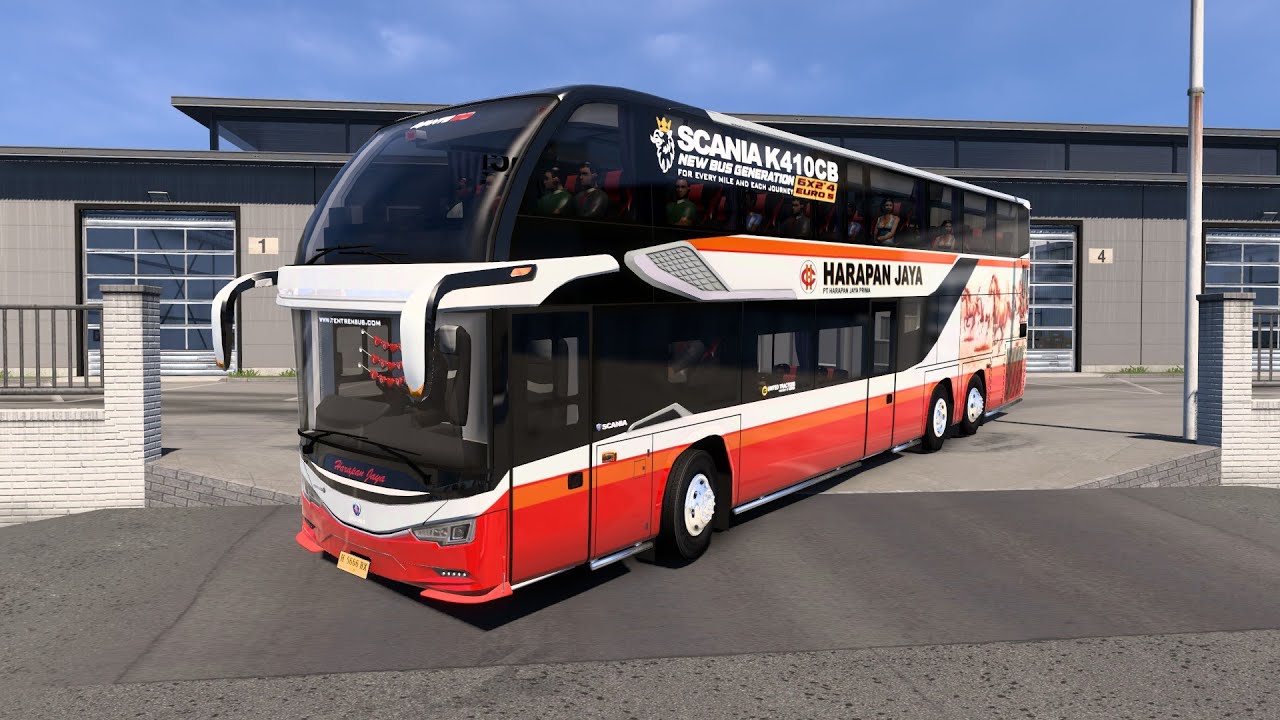 GKVFJX GAMING ETS2 NEW BUS MOD AVANTE D2 BY MIZTA DOEL V1.0 1.36 1.40 1 ...