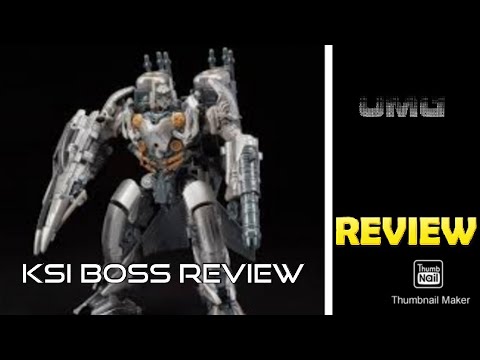 Transformers studio series KSI Boss review - YouTube