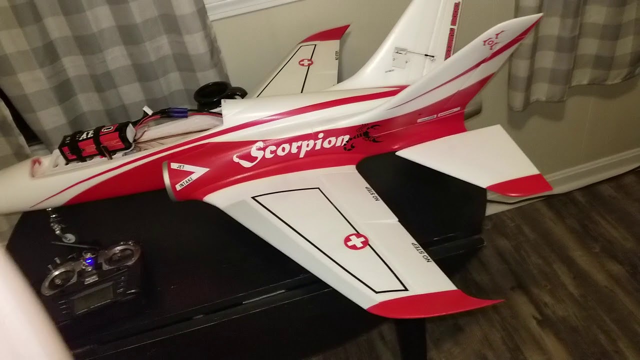 Freewing 80mm super scorpion. DONE! Maiden Time!!! - YouTube