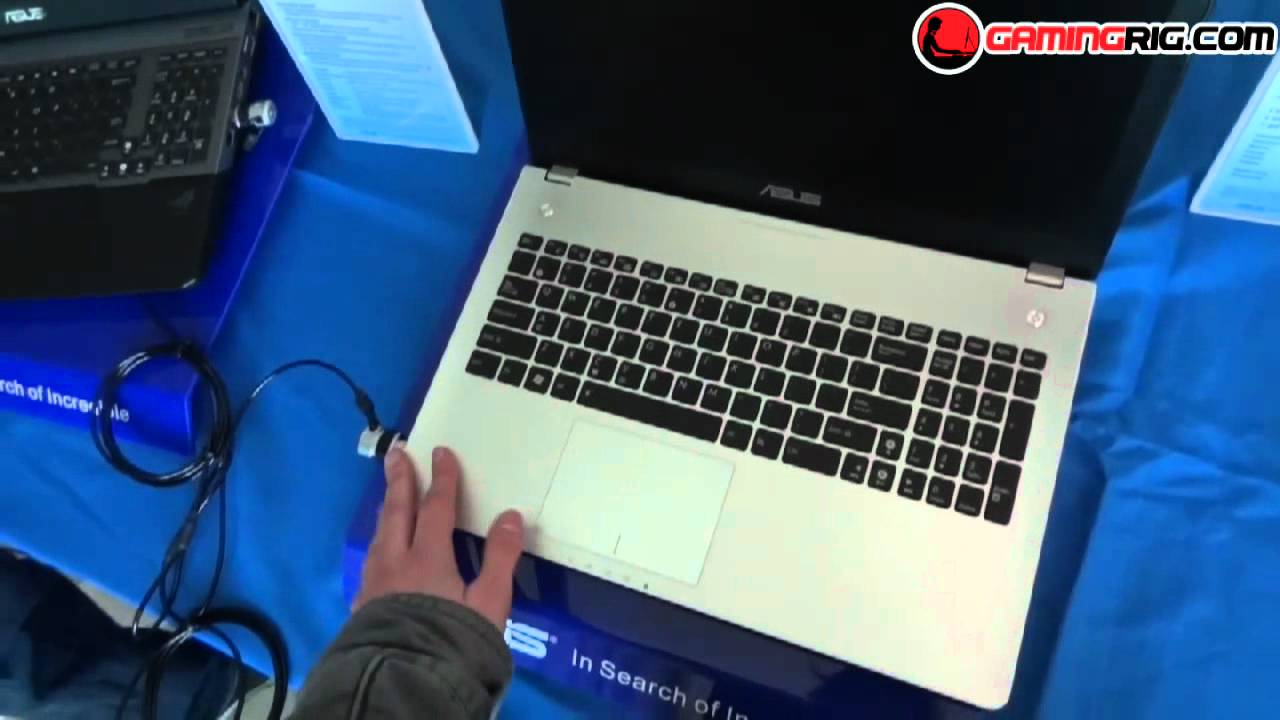 ASUS N6 (N56) laptop hands on preview at CES 2012 - YouTube