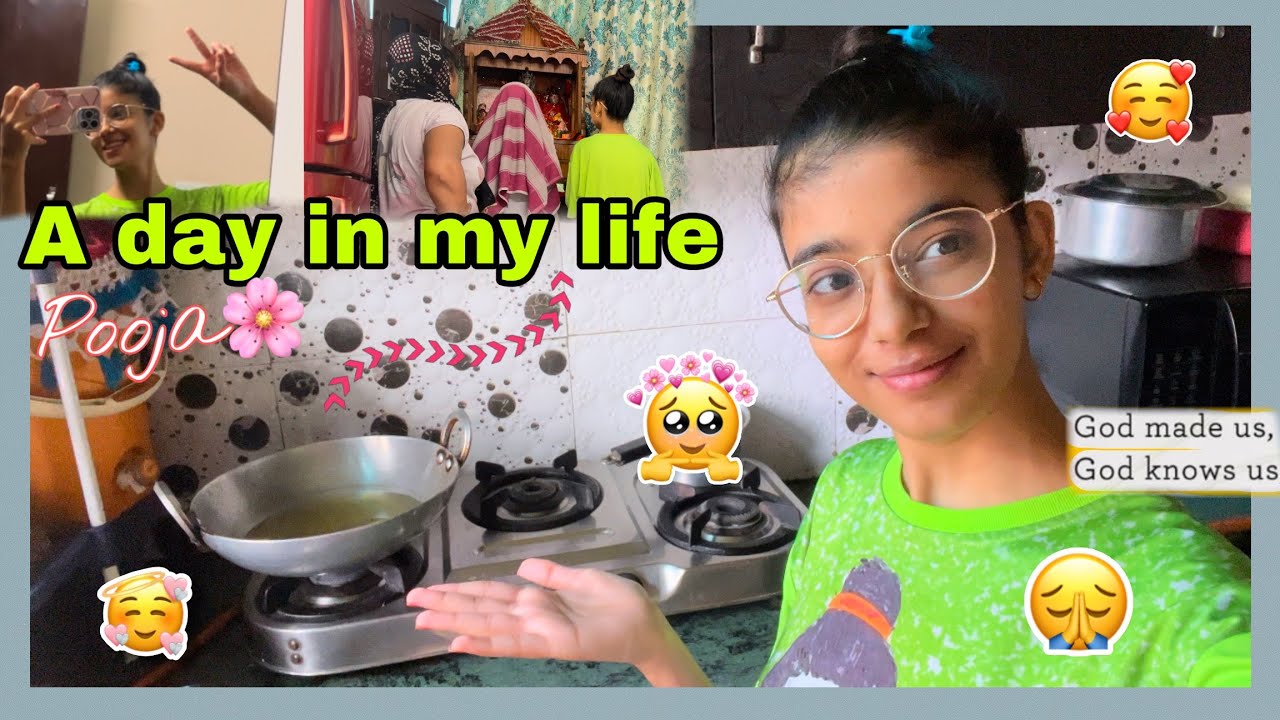 A day in my life 🌸🇮🇳 | pooja ️ | Sandhya Raghav - YouTube