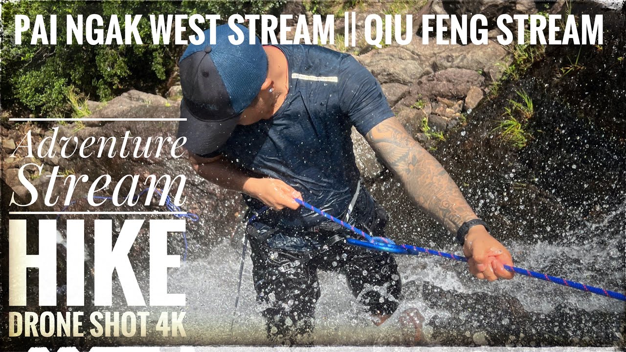 Pai Ngak West Stream / Qiu Feng stream /Drone Shot 4K - YouTube