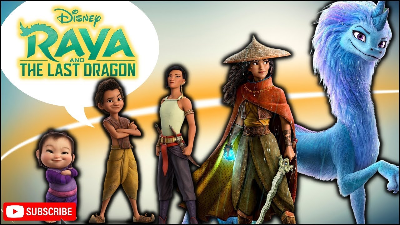 7 Characters of Raya and The Last Dragon | Raya Exciting Adventure For ...