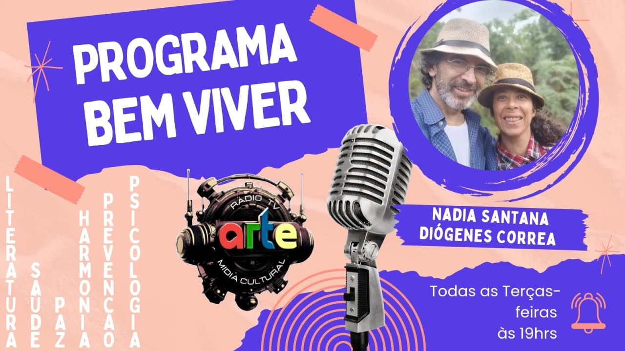 BEM VIVER COM NÁDIA SANTANA E DIÓGENES CORREA TODA TERÇA- FEIRA - YouTube