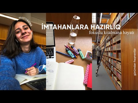 Necə dərs oxuyuram? | Kitabxana həyatı