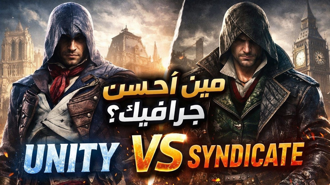 مقارنة الجرافيك: AC Unity ضد AC Syndicate.. مين الملك الحقيقي؟ 🆚👑 - YouTube