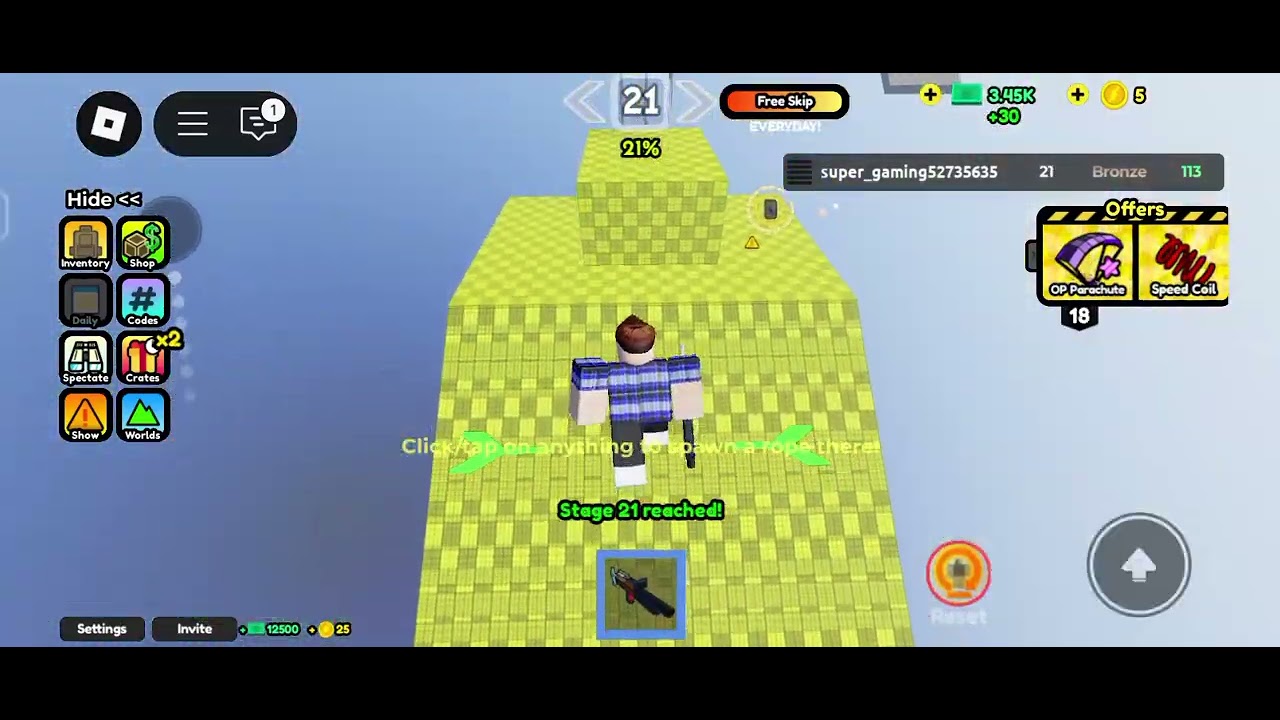 Roblox rope swing obby Game play #audio #gaming - YouTube