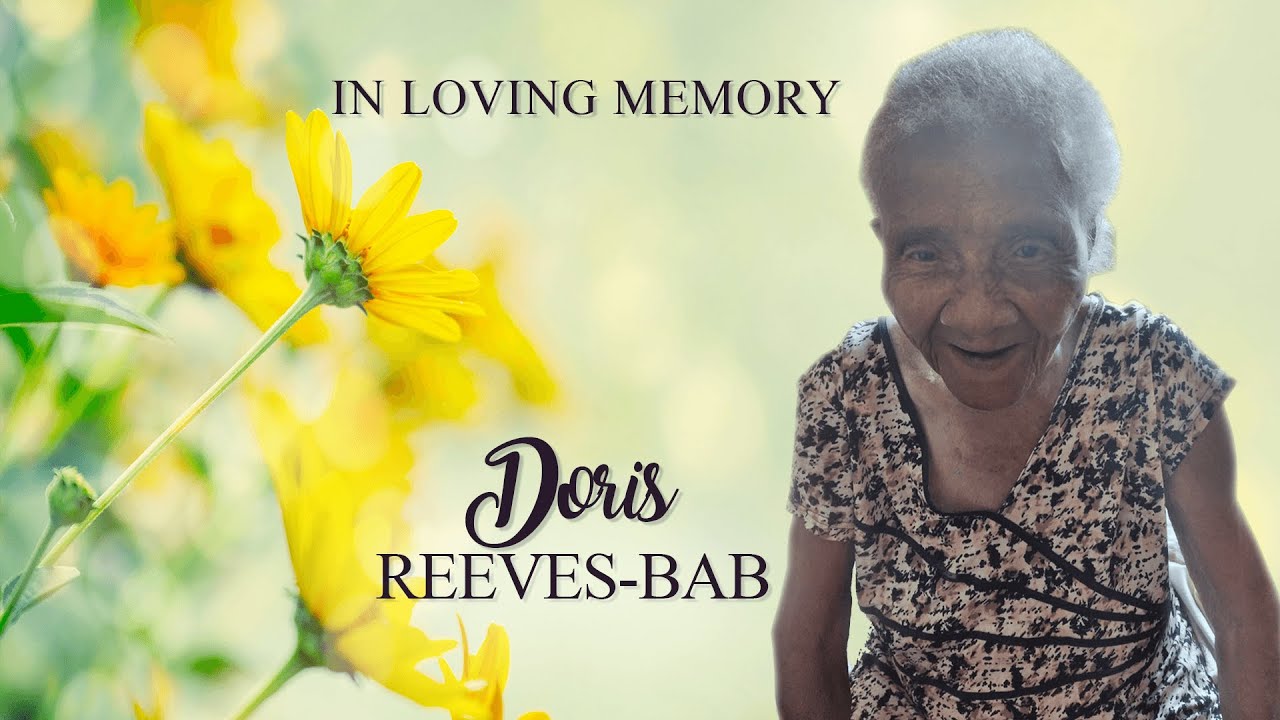 Celebrating the Life of Doris Reeves-Babb - YouTube