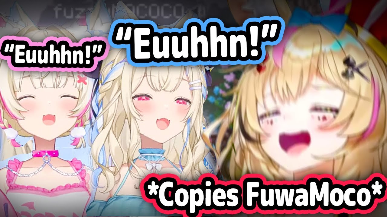 Polka Copying FuwaMoco's Cute "Euuhhhn!" Noise In Front Of Them Is Too ...