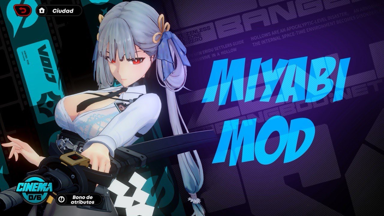 HOSHIMI MIYABI SKIN (MOD)-Miyabi - Jinhsi - YouTube