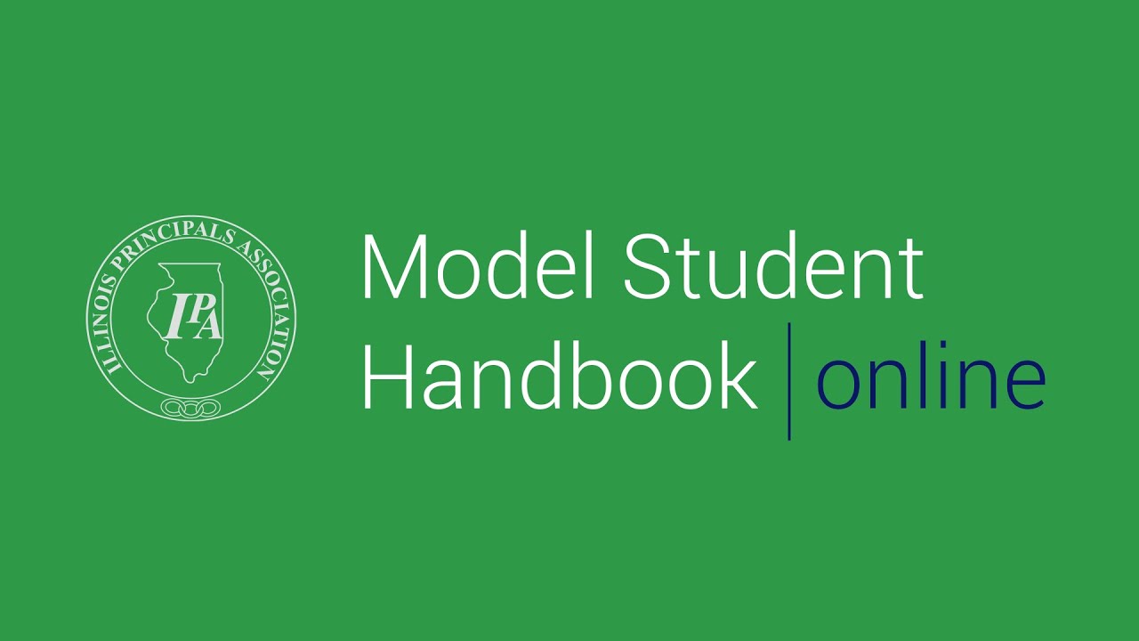 Model Student Handbook - YouTube