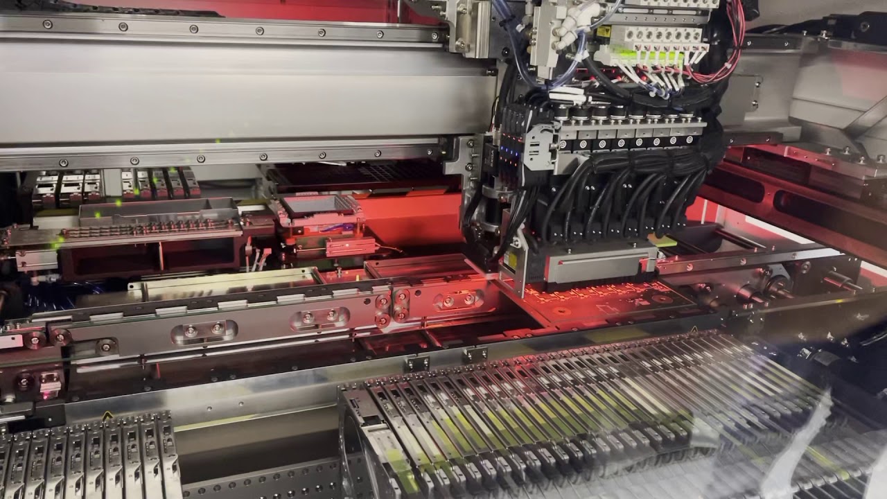 Sellectronics - Juki RS1 prototype line - YouTube