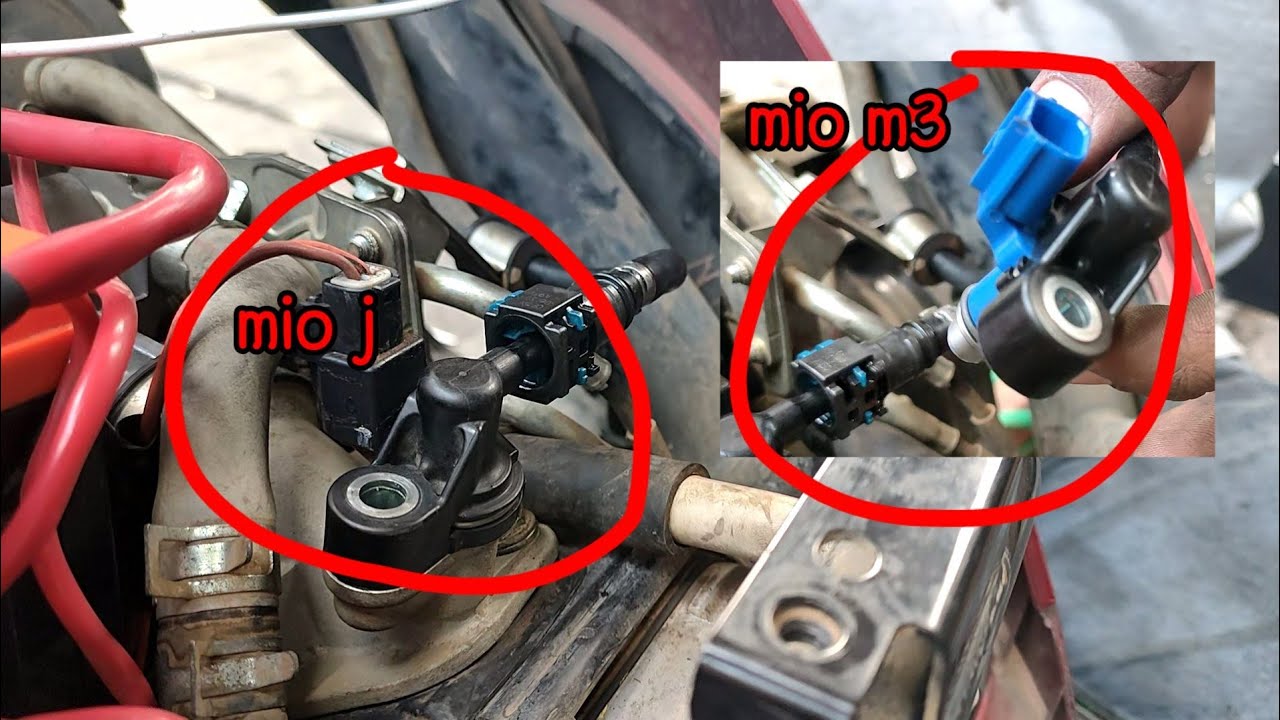 cara ganti injektor mio j menggunakan mio m3 | sobat motor - YouTube